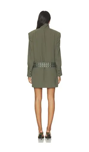 IRO PARIS Orbit Dress In Green