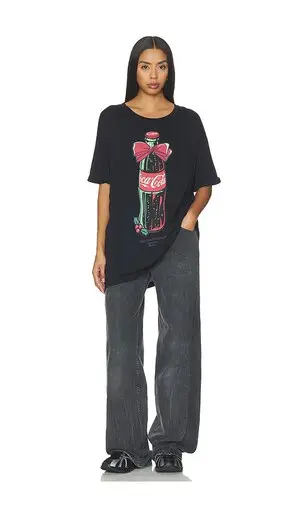 THE LAUNDRY ROOM Coca-cola Bow Oversized Tee