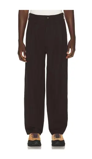 WORKS AND DAYS Wool Pleated Trouser