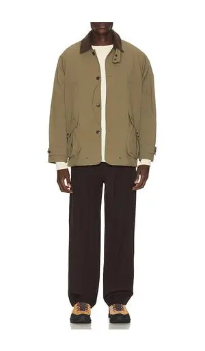 WORKS AND DAYS Wool Pleated Trouser