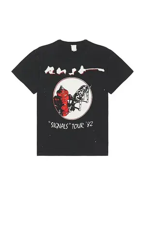 MadeWorn Rush 90's Crew Tee In Charcoal
