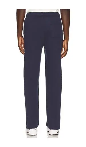 MUSEUM OF PEACE & QUIET Stencil Sweatpants In Blue