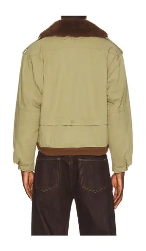HOUSE OF SUNNY Ma1 Cruise Jacket In Green