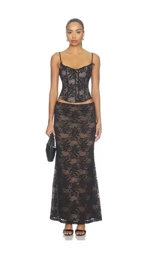 RUNAWAY THE LABEL Kiani Lace Bustier