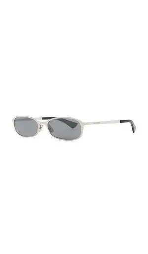Saint Laurent Sl Mia Sunglasses In Metallic