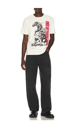 ONE OF THESE DAYS Anyhow Tee Shirt In White