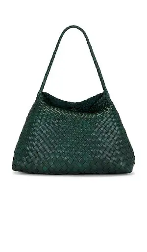 Dragon Diffusion Santa Maria Shoulder Bag In Dark Green - Forest