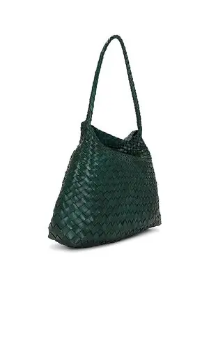 Dragon Diffusion Santa Maria Shoulder Bag In Dark Green
