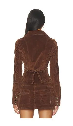 GUIZIO Celine Jacket In Brown
