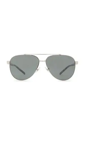 DIESEL® Aviator Sunglasses In Metallic - Silver