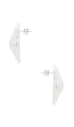HEAVEN MAYHEM Trusso Earrings In Metallic
