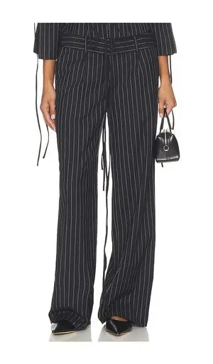 ANONIE Clarisse Pants In Black & White