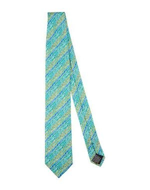 Missoni Ties & Bow Ties Turquoise Silk - Blue
