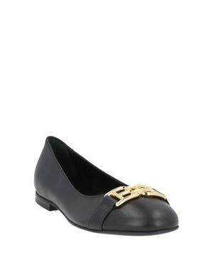 Bally Ballet Flats Size Calfskin - Black