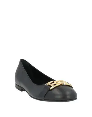 Bally Ballet Flats Size Calfskin - Black