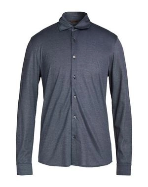 MOORER Shirt Size Cotton - Blue
