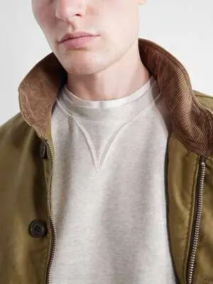 WYTHE Organic Cotton-fleece Sweatshirt