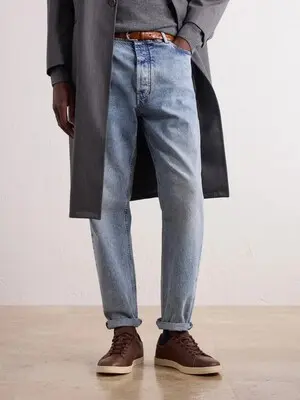 George Cleverley Jack Iii Full-grain Leather Sneakers