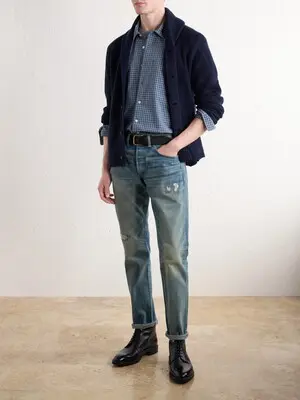 Ralph Lauren Distressed Slim-fit Jeans