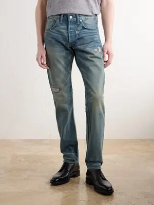 Ralph Lauren Distressed Slim-fit Jeans