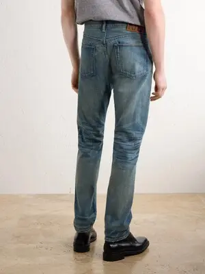 Ralph Lauren Distressed Slim-fit Jeans