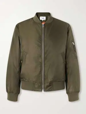 CORRIDOR Padded Shell Bomber Jacket - Green