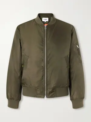 CORRIDOR Padded Shell Bomber Jacket - Green