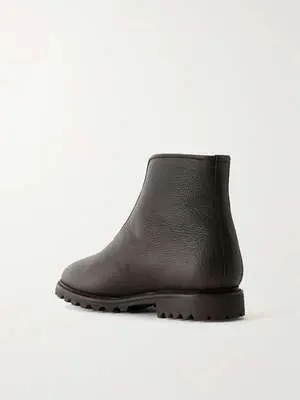 MORJAS Alpine Shearling-lined Full-grain Leather Chelsea Boots