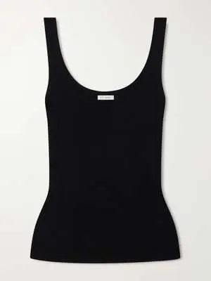 ST. AGNI Ribbed Merino Wool Tank