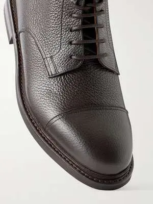MORJAS Jumper Leather Lace-up Boots