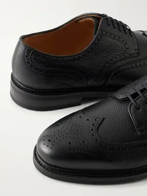 MORJAS The Derby Full-grain Leather Brogues