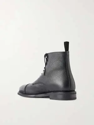 MORJAS Jumper Leather Lace-up Boots