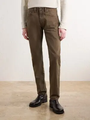 Ralph Lauren Slim-fit Distressed Jeans