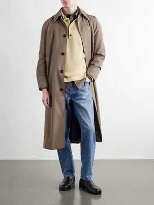 AARON LEVINE 90's Straight-leg Washed Jeans