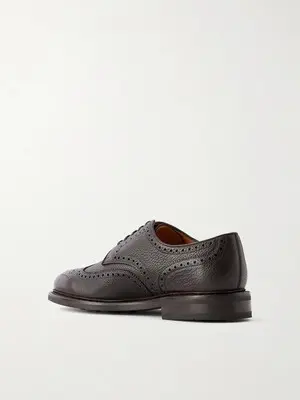 MORJAS The Derby Full-grain Leather Brogues