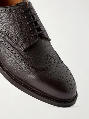 MORJAS The Derby Full-grain Leather Brogues