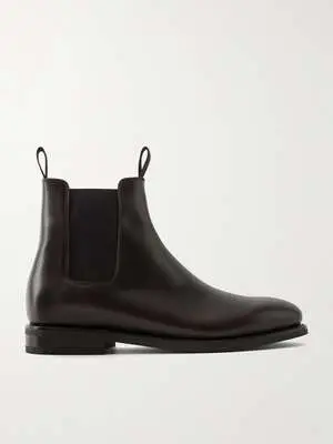 MORJAS Leather Chelsea Boots - Brown