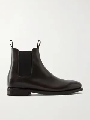 MORJAS Leather Chelsea Boots - Brown