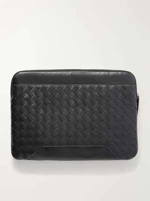 Bottega Veneta Getaway Intrecciato Leather Document Case