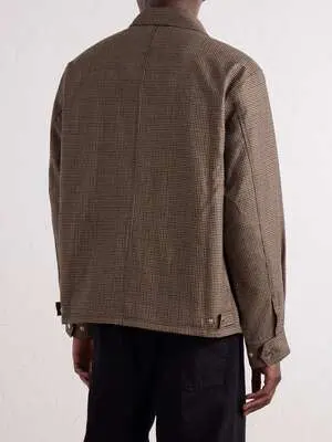 CORRIDOR Dekalb Houndstooth Wool-twill Jacket