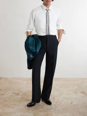 TOM FORD Straight-leg Wool Trousers