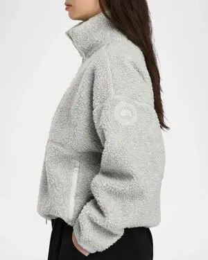 Canada Goose Simcoe Zip-up Fleece Jacket - Silverbirc