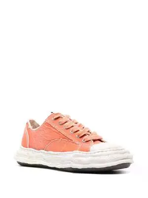 Mihara Yasuhiro Peterson23 Og Sole Bleached Canvas Low-top Sneakers