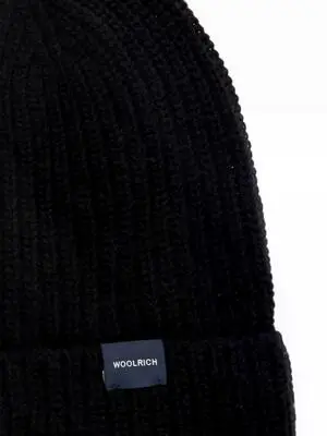 Woolrich Ribbed-knit Beanie Hat