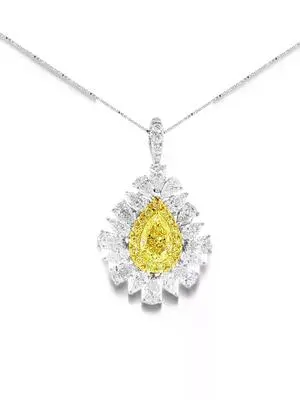 HYT JEWELRY Diamond 2-in-1 Pendant And Ring