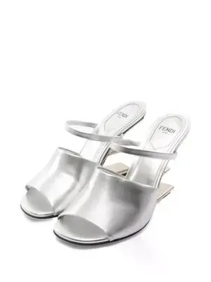 Fendi 2000s First Sandals - Silver