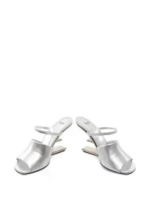 Fendi 2000s First Sandals - Silver