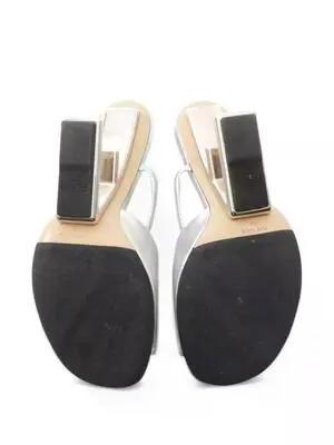 Fendi 2000s First Sandals - Silver