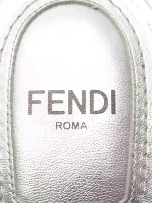 Fendi 2000s First Sandals - Silver