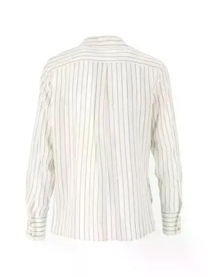 Max Mara Flirt Striped Silk Shirt